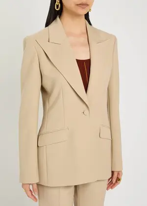 Gabriela Hearst Leiva Wool Blazer