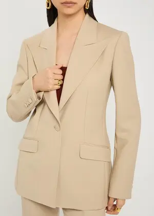 Gabriela Hearst Leiva Wool Blazer