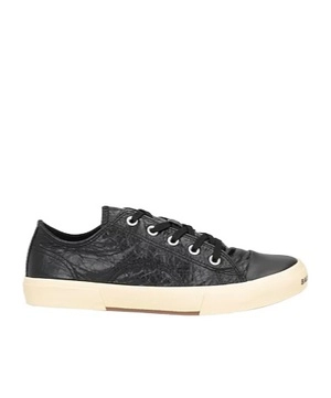 Balenciaga Leather Low-top Sneakers - Black