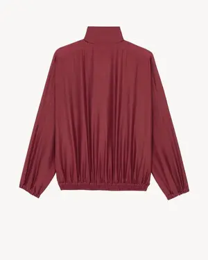 Saint Laurent Zip-up Long-sleeved Jacket