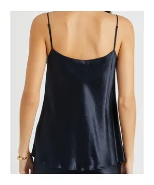 Vince Hammered Satin Top