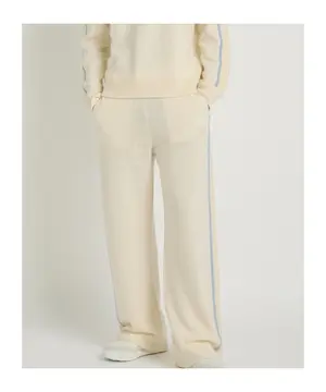 Casablanca Striped Wool And Cashmere-blend Sweatpants