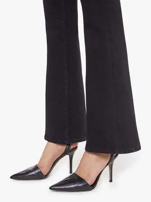 MOTHER Flared Jeans - Deep Black