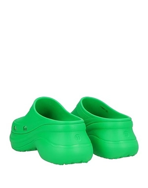 Balenciaga Logo Platform Sandals