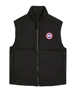Canada Goose Lodge Padded Ripstop Shell Gilet - Black