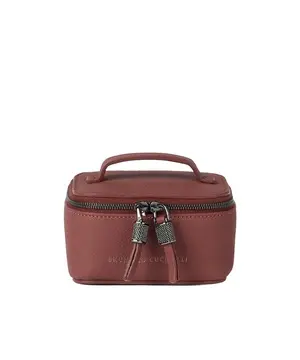 Brunello Cucinelli Leather Jewellery Box - Red