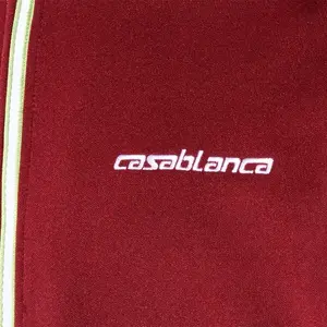 Casablanca Logo Embroidered Zip-up Sweatshirt