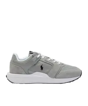 Polo Ralph Lauren Train 89 Panelled Mesh Sneakers - Gray