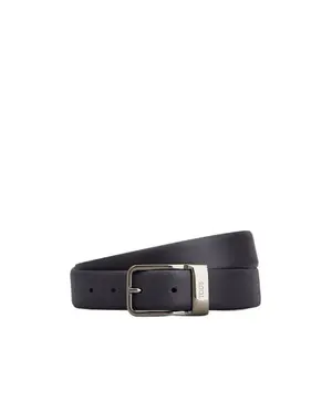 TOD'S Logo Belt - Black