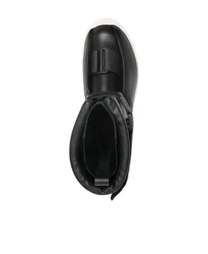 Rick Owens Buckled Leather Ankle Boots