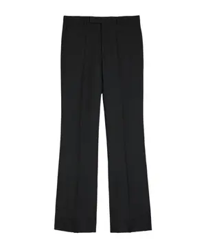 Valentino Garavani Flared-leg Twill Trousers