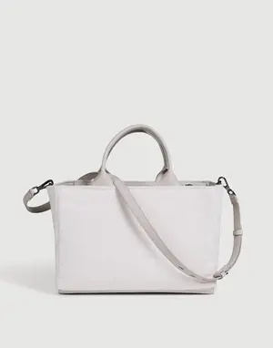 Brunello Cucinelli Textured Embroidery Tote Bag