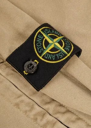 Stone Island Hooded Canvas Work Jacket