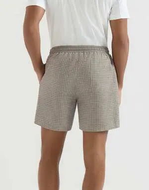 Brunello Cucinelli Floral Print Nylon Swim Shorts