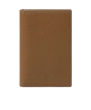 Loro Piana Extra Bifold Cardholder - Pecan Color