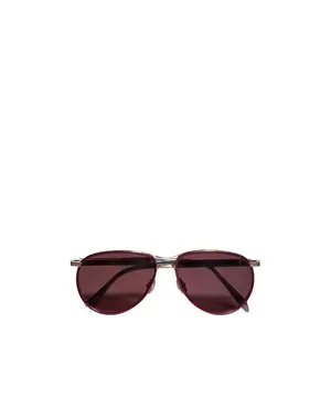 Brunello Cucinelli Aviator Sunglasses - Red
