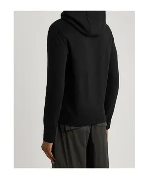 Moncler Logo-appliquéd Hooded Cotton Sweatshirt