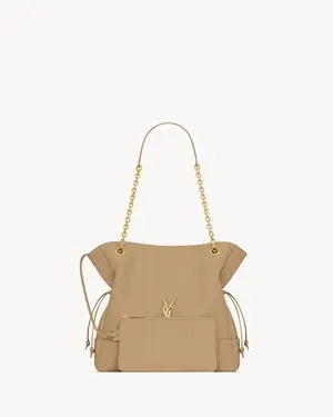 Saint Laurent Jamie Shoulder Bag - Light Beige
