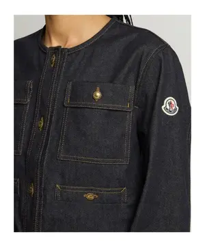 Moncler Tencin Stretch-denim Jacket