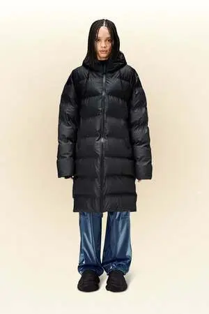 Rains Long Puffer Coat