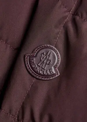 Moncler Cochevinne Padded High Neck Jacket - Red