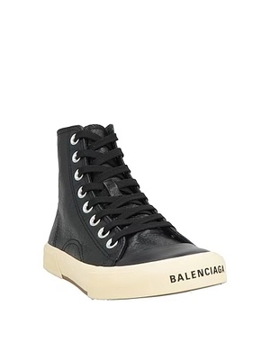 Balenciaga High-top Leather Lace-up Sneakers