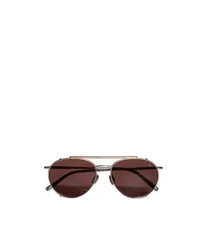 Brunello Cucinelli Full Rim Sunglasses - Red
