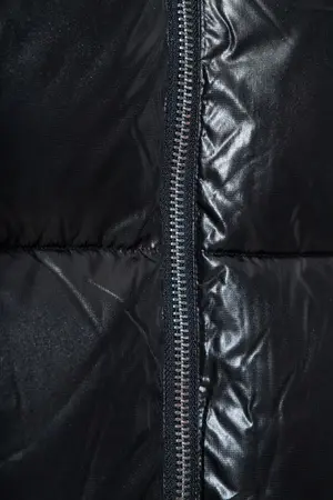 GANNI Zip-up Padded Jacket With Drawstring Hood