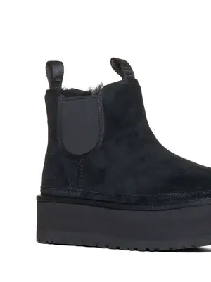 UGG Neumel Platform Chelsea Boots - Black
