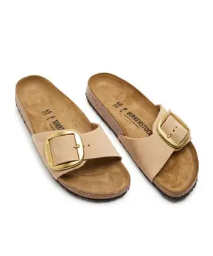 BIRKENSTOCK Madrid Suede Sliders