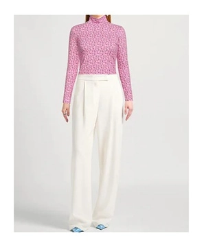 Balenciaga Long Sleeve Mock Neck T-shirt