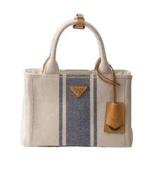 Prada Jardinière Small Tote Bag - Nude