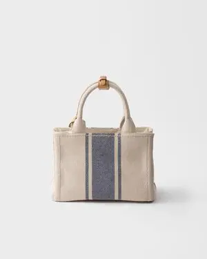 Prada Jardinière Small Tote Bag - Nude