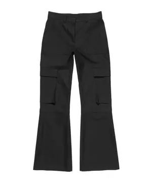 Acne Studios Cotton Satin Cargo Trousers