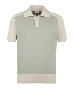 TOD'S Logo-detail Polo Shirt - Beige