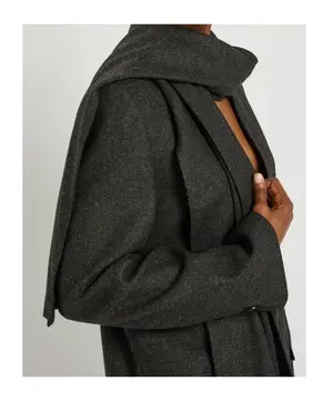 TOTEME Scarf-effect Flannel Blazer