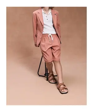 Brunello Cucinelli Mouliné Drawstring Bermuda Shorts