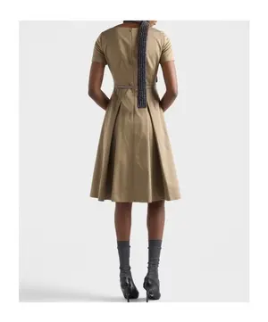 Prada Chino Zipper Dress