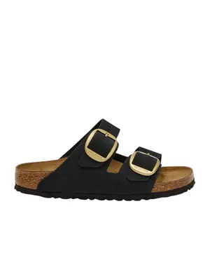 BIRKENSTOCK Arizona Leather Sliders