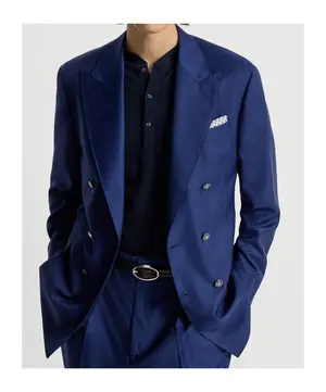Brunello Cucinelli Chalk-stripe Blazer