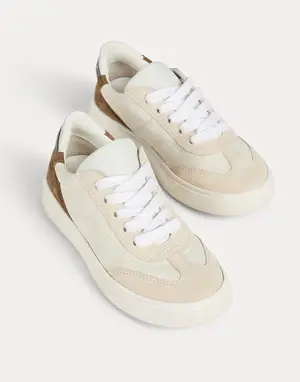 Brunello Cucinelli Suede Monili Sneakers