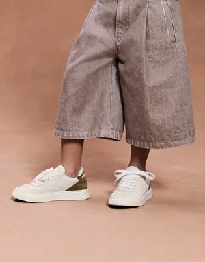 Brunello Cucinelli Suede Monili Sneakers