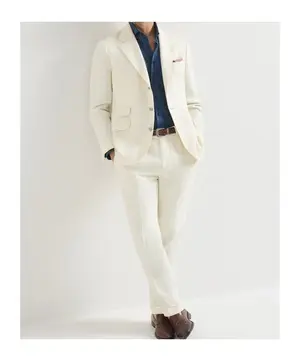 Brunello Cucinelli Délavé Linen Easy Fit Shirt With Spread Collar - Blue