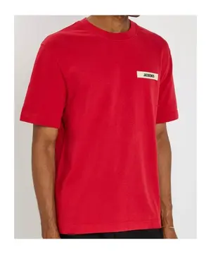 Jacquemus Le T-shirt Gros Grain Cotton T-shirt