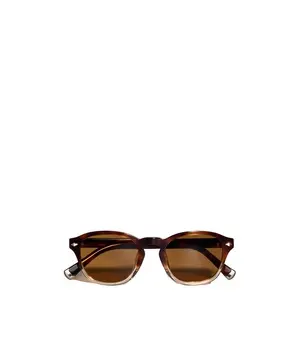 Brunello Cucinelli Full Rim Sunglasses - Brown