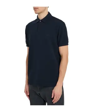 TOD'S Logo-embroidered Piqué Cotton Polo Shirt