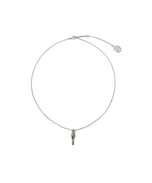 Burberry Duck Charm Necklace - Silver
