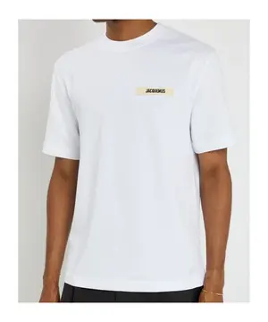 Jacquemus Le T-shirt Gros Grain Cotton T-shirt