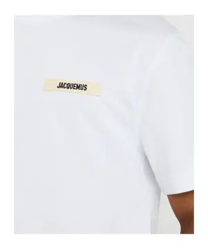 Jacquemus Le T-shirt Gros Grain Cotton T-shirt