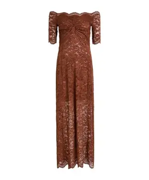 Rabanne Floral Stretch-guipure Lace Midi Dress